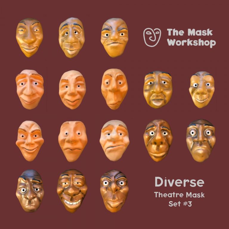 16 Theatre Masks make drama cool in school and fun to teach